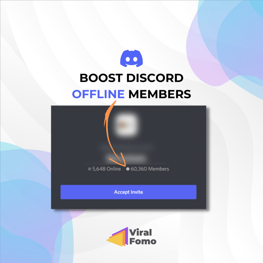 Boost Discord Offline Members - ViralFOMO